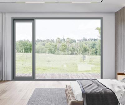 China Heavy Duty Window Wall System Residential High Strength Aluminum Frame Unitized Glass Curtain Wall for sale