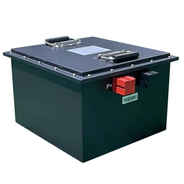 Quality Autonomous Mobile Robot Lifepo AGV Batteries Pack Systems 48V 105AH for sale