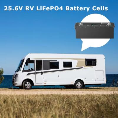 China Rechargeable 12.8V 400Ah Lifepo4 Lithium Ion Caravan Battery Deep Cycle For RV for sale