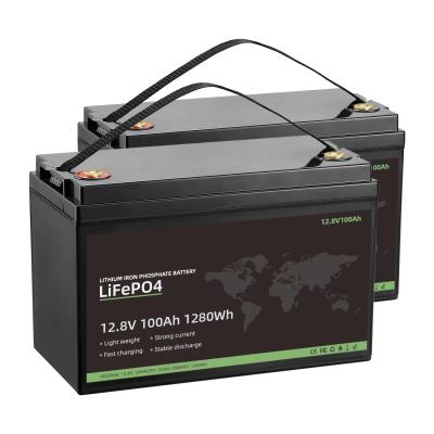 China Deep Cycle Lifepo Caravan Lithium Battery Pack 12.8V 25.6V For RV for sale