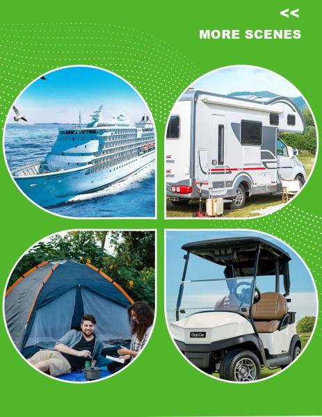 Quality Deep Cycle Lifepo4 Lithium RV Battery 25.6v 120ah For Campervan for sale
