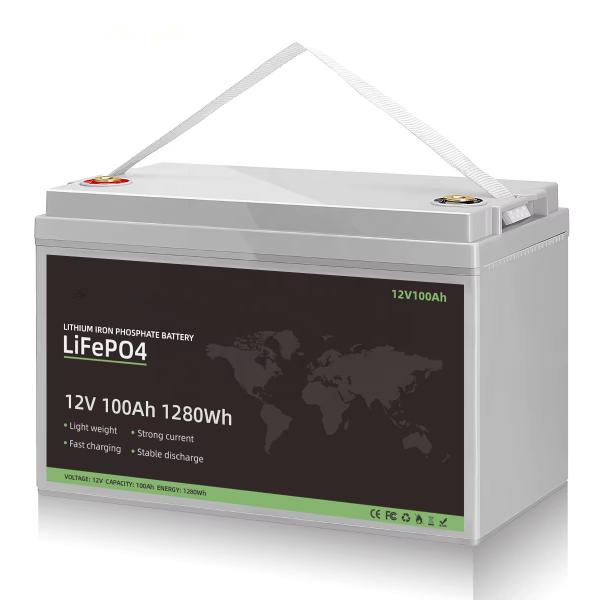 Quality Custom 100AH Lithium Ion 12 Volt Rv Battery For Vehicle Mobile Camper for sale