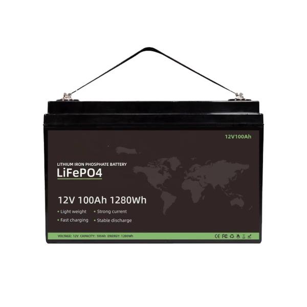 Quality Custom 100AH Lithium Ion 12 Volt Rv Battery For Vehicle Mobile Camper for sale
