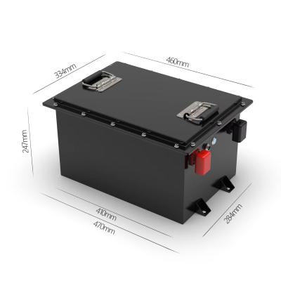 중국 맞춤 골프 카트 라이프포4 리?? RV 배터리 팩 48V 51.2V 105AH 100AH 5KWH 판매용