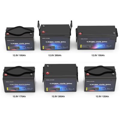 China Lifepo4 bateria de lítio RV 100ah 12v 1280WH com BMS à venda