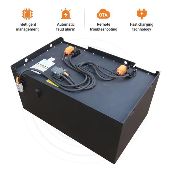 Quality 48V 51.2V 20~816Ah LiFePO4 Lithium Ion Forklift Batteries BMS For Power Traction for sale