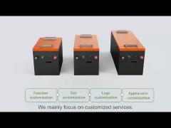 OEM 24V 200ah Lithium Battery 24V 100ah LiFePO4 Battery for Electric Forklift