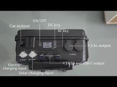 Portable Outdoor Power Station 3000W with Inverter Golden Supplier Lifepo4 Battery 2150WH MPPT Controller