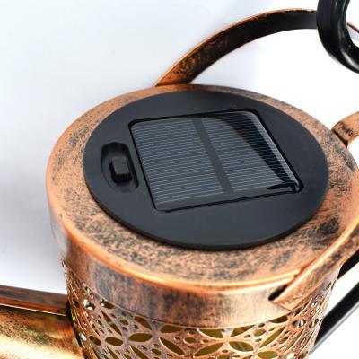Cina Lampada a pavimento a scaldabagno a caldaia di ferro solare creativa per paesaggi da giardino all'aperto in vendita