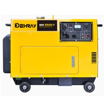 Cina Rotazione stimata 3000/3600 r/min del generatore silenzioso portatile di potere 5KW in vendita
