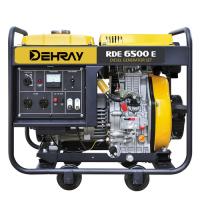 China Open Frame 5KW Single phase Portable Silent Deisel Generators With AVR EPA Certification for sale
