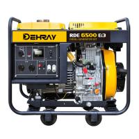 China 6KW Open Frame  Deisel Generator With Intelligent Automatic Voltage Regulator for sale