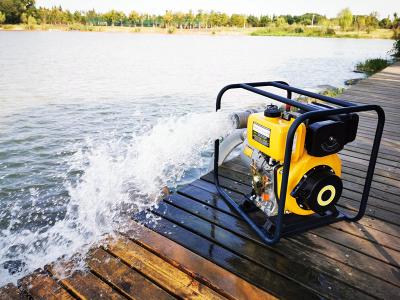 Cina pompe a diesel di trasferimento dell'acqua di 780x485x605mm 89kg 100mm in vendita