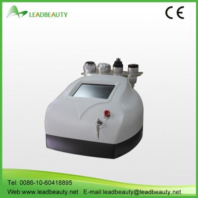 China Three in one Ultrasonic Cavitation RF Vaccum Slimming Machine LB-M415 for sale