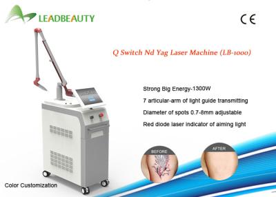 China Newest High Power Q switch tattoo removal q switched nd yag laser machine with CE approved for sale