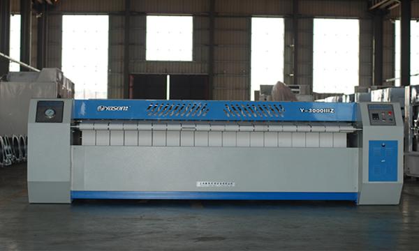 Quality 3050kg Stainless Steel Ironing Bedsheet And Clothes Folding Machine With Iron for sale