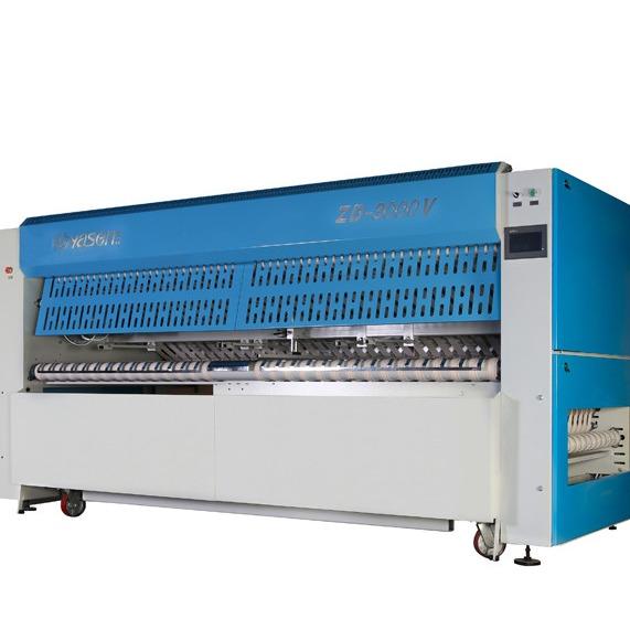 Quality Hotel Bed Sheets Folding Machine Maximum Folded Width 3000mm and 5/32 Folds Fold/Layer for sale