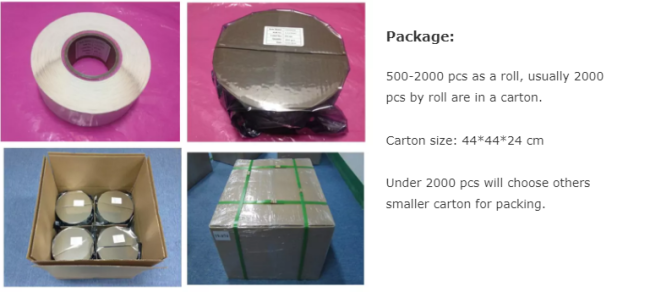 읽기 거리 8 미터 5와 NXP IMPINJ 외국인 Uhf 수동적 탄력적 PET 라벨 스티커