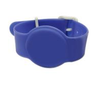 China RFID Smart Silicone Bracelets Waterproof Tags For Access Control for sale