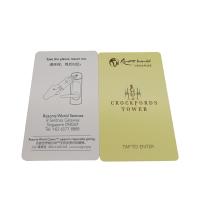 China Magnetic PVC Hotel Key Cards for Access Control Programmable for sale