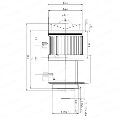 Cina Auto Iris Lenses del supporto 2.8-12mm del CS di CC Varifocal AHD in vendita