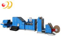 China KFC Food Automatic Square Bottom Paper Bag Making Machine Roll Feeding for sale