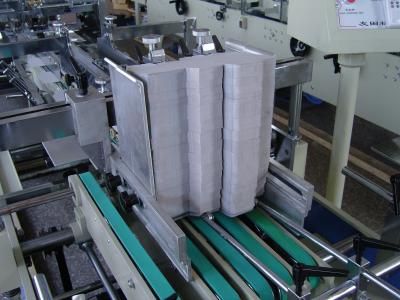 China Crash Lock Bottom Folder Gluer Machine With Remote Control Airplanes 0-220m / min for sale