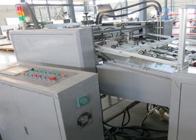 China Automatic Sheet Feeding Paper Bag Making Machine With Handle Application for sale