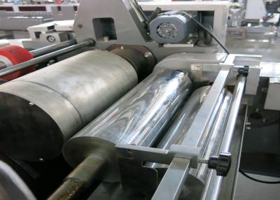 China Automatic Sheet Feeding Paper Bag Making Machine With Handle Application for sale