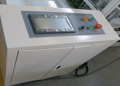 China Semi Auto Square Bottom Handbag Glue Machine With Cold Glue Dispensing for sale