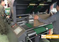 China Computerized Automatic Flute Laminating Machine With Vacuum Feeding Machine for sale