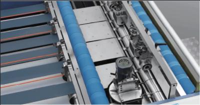 China SWAFM-1050GL Fully Automatic Thermal Paper Film Laminating Machine With Chain Cutter for sale