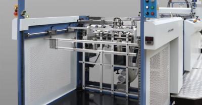 China SWAFM-1050GL Fully Automatic Thermal Paper Film Laminating Machine With Chain Cutter for sale