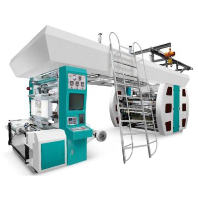 Cina YTC-41300 CI Tipo Automatico Multicolore Flexo Etichetta Stampa Macchina Quattro Colori in vendita