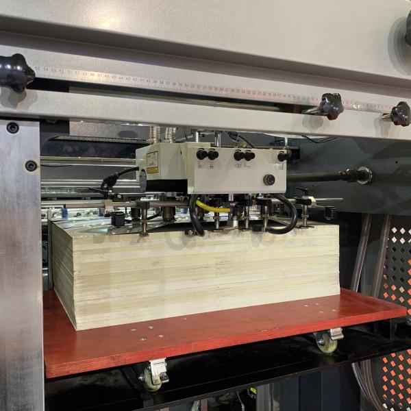 Fully Automatic Multicolor Deep Embossing Machine With 2 Mm Gripper Edge Size