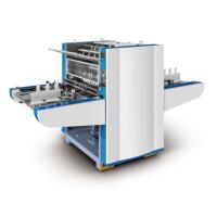 China BK-800 Semi Automatic Cardboard Flute Laminating Machine Electric Driven Type for sale