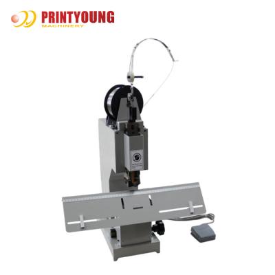 China PRY-100/200 Electric Single and Double Head Steel Wire Booklet Riding Saddle Stitch Stapler Machine for sale