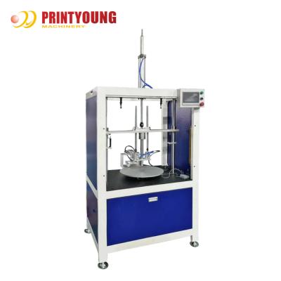 China NZ4820 Servo D-shaped Round Box Mouth Inward Folded Machine for sale