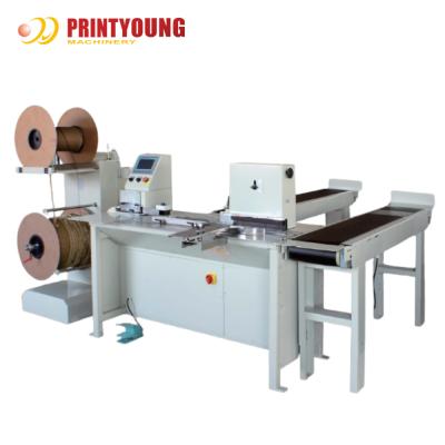 China DCB-360 Computerized Automatic Double Wire Book Binding Machine Motor 1 PHASE 220V50HZ High-Speed 800-1000 Books/Hour 360mm Max for sale