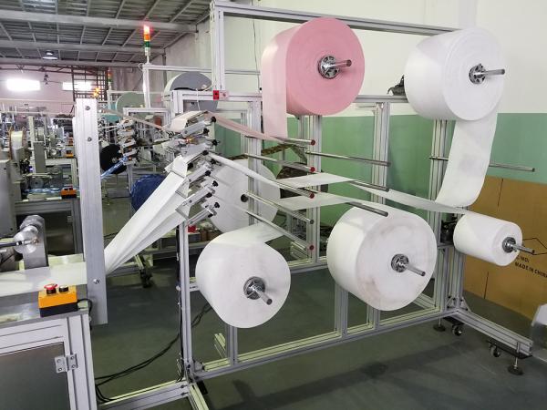 Stable Performance Face Mask Making Machine High Yield Fully Automatic KN95 Mask Making Machine