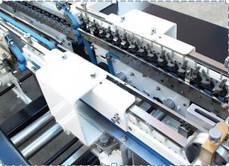 China Automatic High Speed Folder Gluer Machine 1100mm Blank Width 7.6T Net Weight for sale