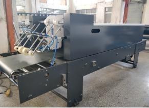 China Six Corner 650MM Carton Box Folding Gluing Machine 350m/Min for sale