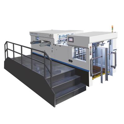 China Automatische Flachbettstempelschneidene Papiermaschine vor stapelndes 1550mm for sale