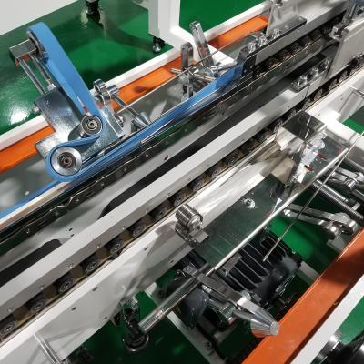 China 380V Mini Carton Box Folder Gluer Machine 280m/Min Adjustable 2kw for sale