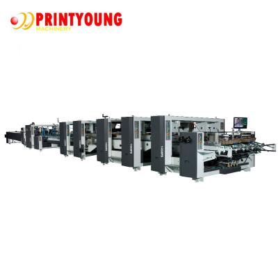 Китай коробка коробки пиццы 250m/Min делая деятельность микрокомпьютера машины Gluer папки продается