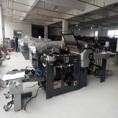 China Combined 150m/Min 200gsm Paper Folding Machine With Sound Barrier for sale