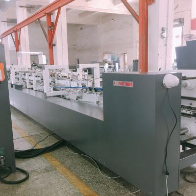 China High Speed 4 Corner Folder Gluer Machine 400m/Min 800mm Blank Width for sale