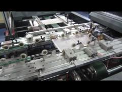 Cubierta dura automática del PLC que pega la caja que hace máquina 3M M grueso
