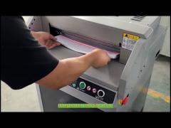 G450VS+ Double Guide Electric Paper Cutting Machine