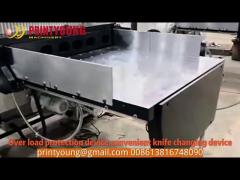 Touch Screen Double Guide Hydraulic Paper Cutting Machine